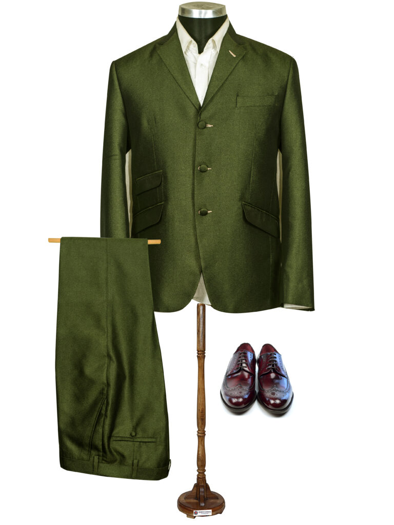 Mens Mod Suits | 60s Style Exclusive Pattern 3 Button Mod Suit