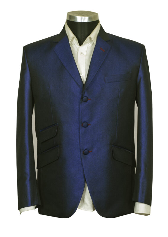 Tonic Suit | 60s Style Navy Blue Tonic Suit for Men